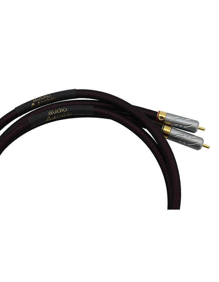 AAC Copper Cryo Interconnect Cable Pair Gold RCA – Audio Art Cable USA