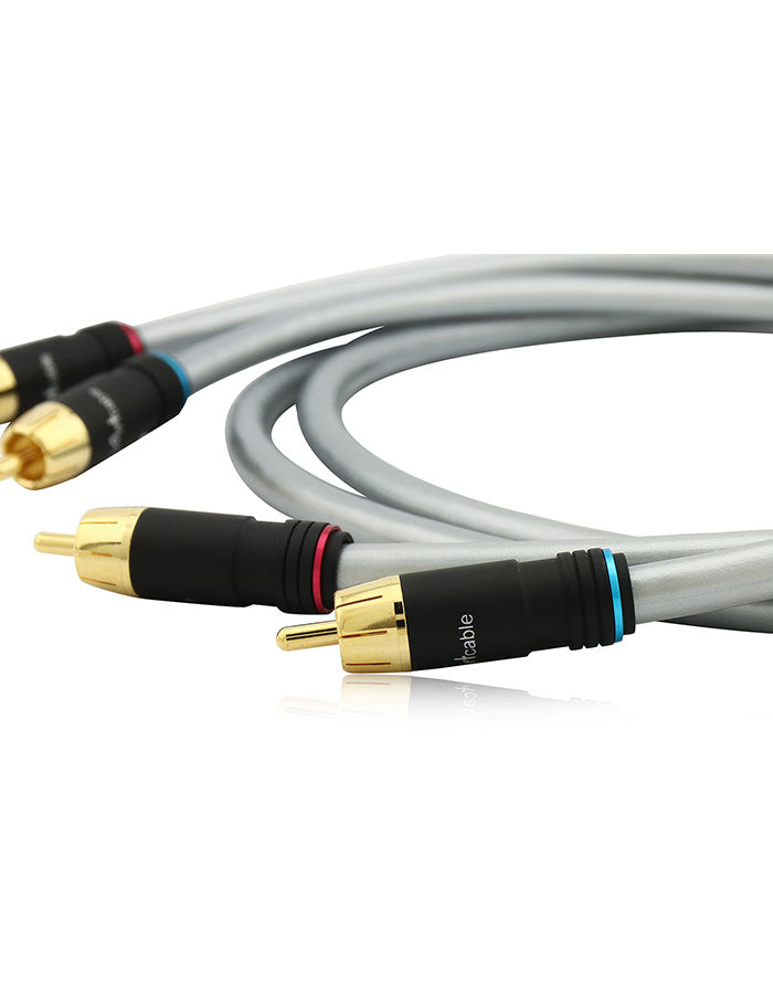 AAC IC-3 Classic Interconnect Cable Pair RCA – Audio Art Cable USA