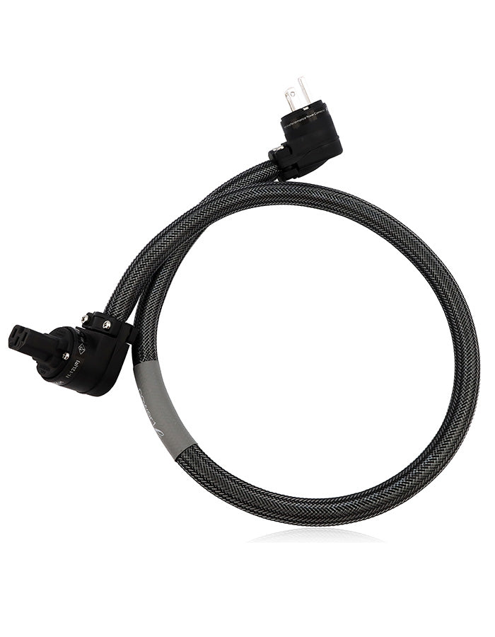 AAC power1 e Cryo AC Cable with Rhodium 15A US Male. 15A IEC (Right An ...
