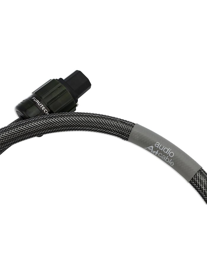 AAC Statement e2 Cryo Jr. AC Cable with Rhodium 15A US Male, 15A IEC ...
