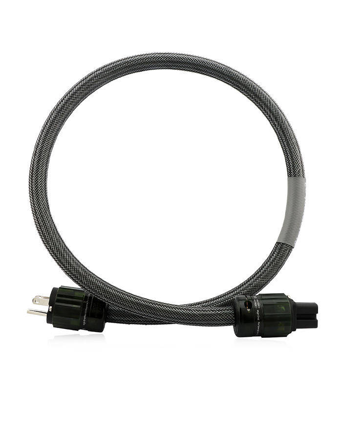 AAC Statement e2 Cryo Jr. AC Cable with Rhodium 15A US Male, 15A IEC ...
