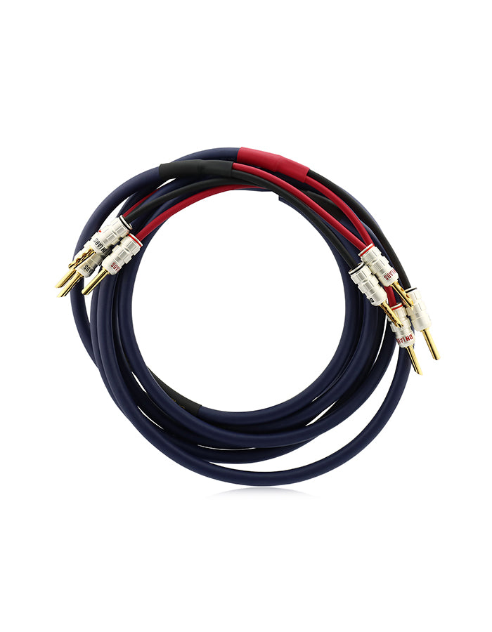 AAC Classic Plus SC Speaker Cable Pair Gold Banana – Audio Art Cable USA