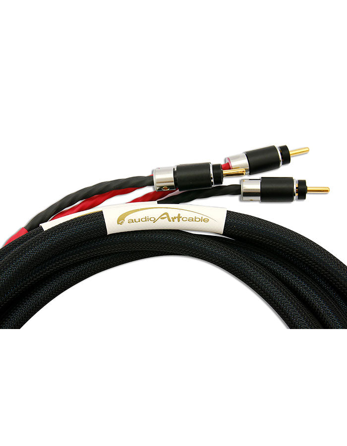AAC Statement e SC Cryo Speaker Cable Pair Gold Banana – Audio Art Cable