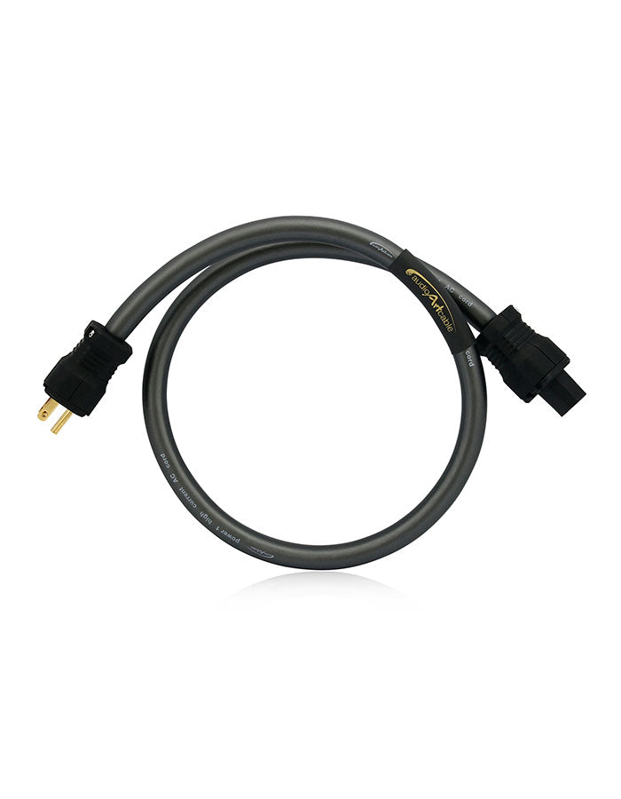 AAC Classic Plus AC Cable with Gold 15A US Male, 15A IEC – Audio Art ...