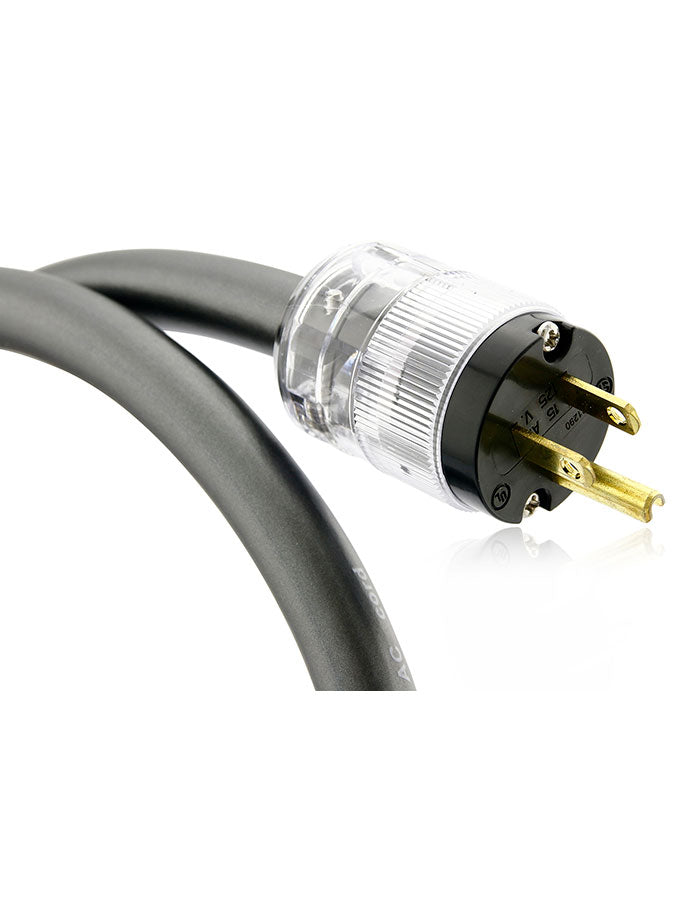 AAC power1 Classic AC Cable with 15A US Male, 15A IEC – Audio Art Cable USA